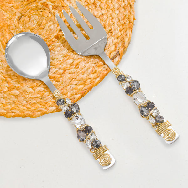 Moon's Aura Salad Server Set – tiramisuusa